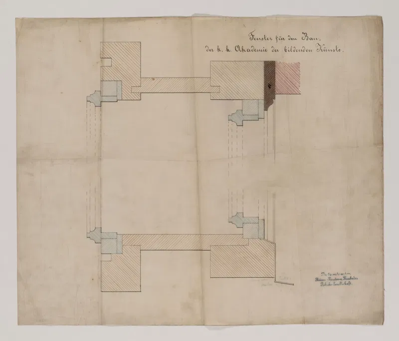 Akademie der bildenden Künste Wien, Detail der Fenster - Kulturpool